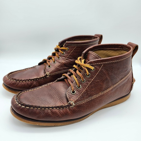 L.L. Bean | Shoes | Ll Bean Signature Mens Jackman Ranger Brown Leather ...